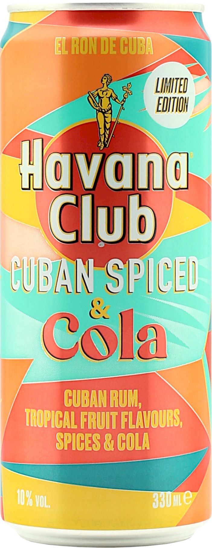 Havana Club Cuban Spiced & Cola Dose (Einweg)